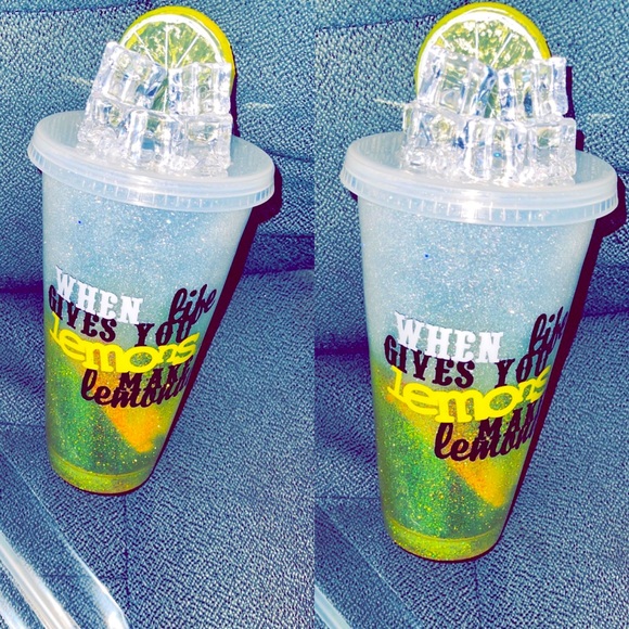 Kitchen | Custom Cold Lemonade Cup | Poshmark